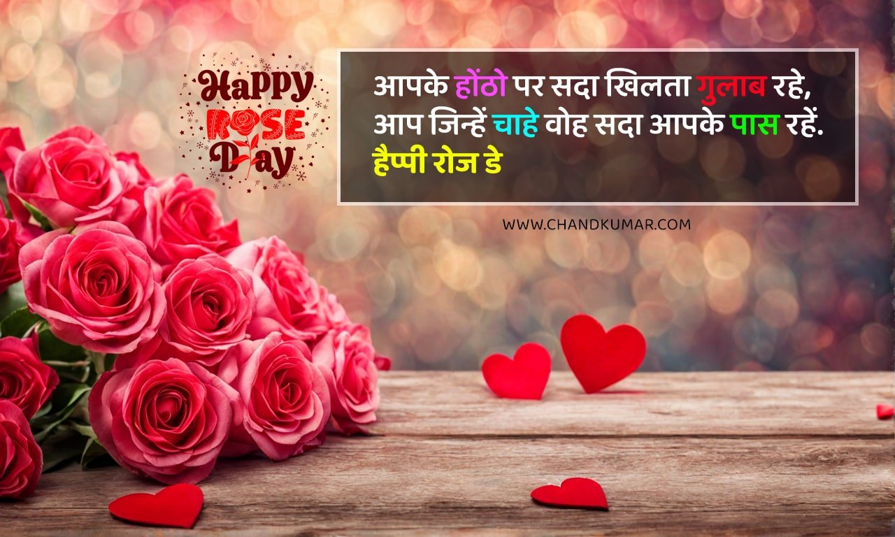 100+ Happy Rose Day Images with Quotes and Shayari - Chand Kumar